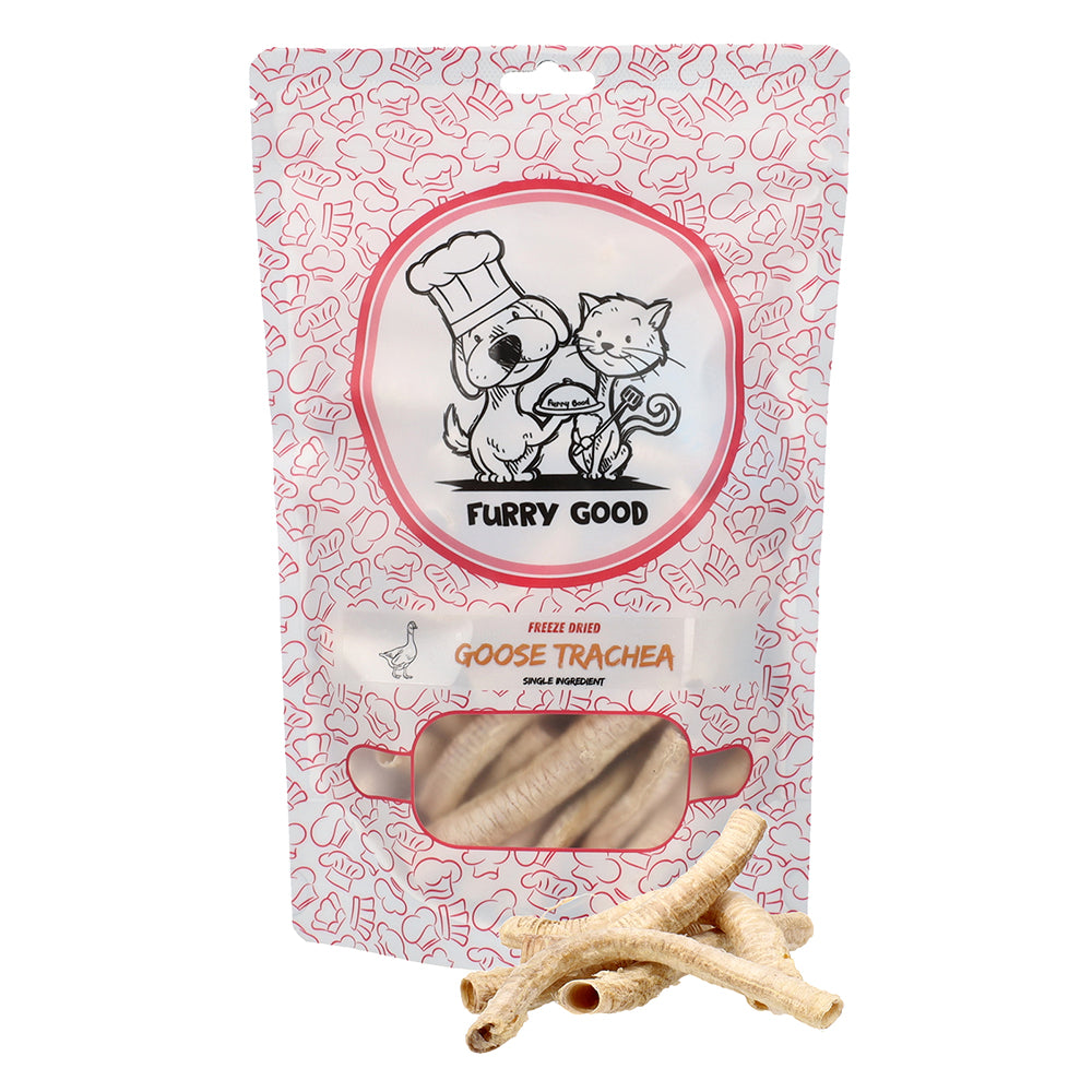 Freeze-Dried Goose Trachea (Goose Throat) - 50G – Furry Good